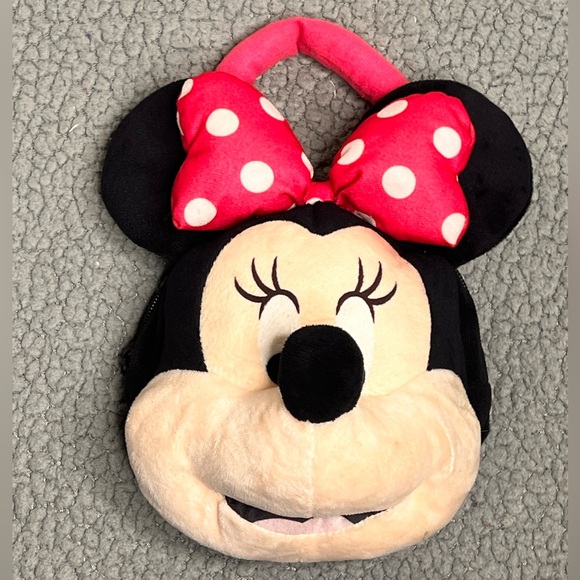 Disney | Accessories | Disney Minnie Mouse Plush Hand Bag Little Girls ...